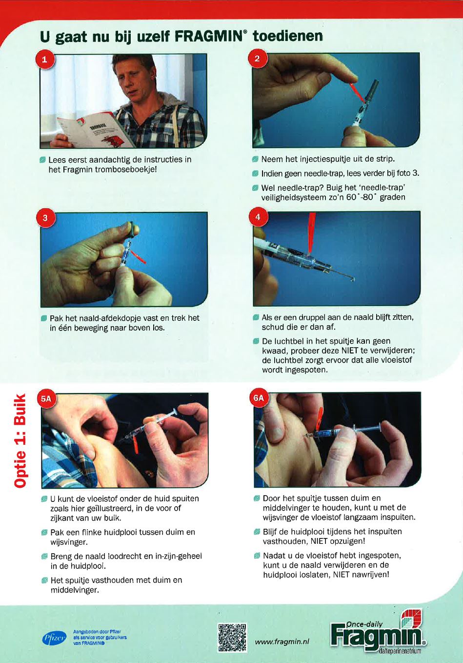 Fragmin zelf injecteren - Catharina Ziekenhuis